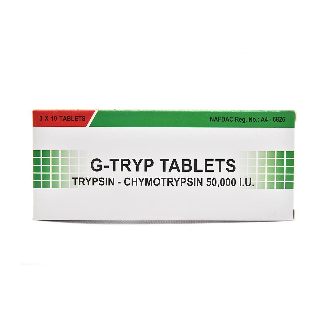 G-TRYP Tablets - Troop Pharmacy