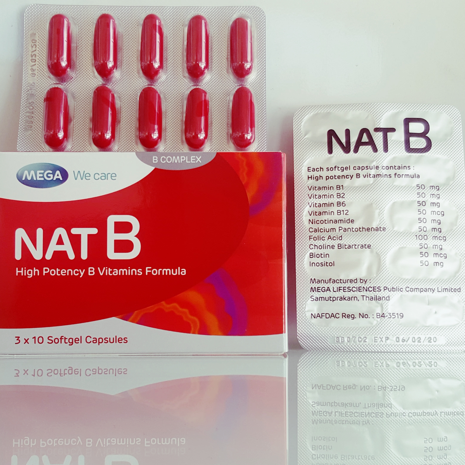 Nat B (High Potency B Complex) – Troop Pharmacy