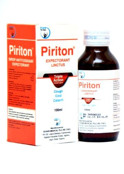 Piriton Expectorant Adult – Troop Pharmacy